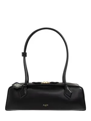 Alaïa Le Teckel Medium Leather Shoulder Bag - Black