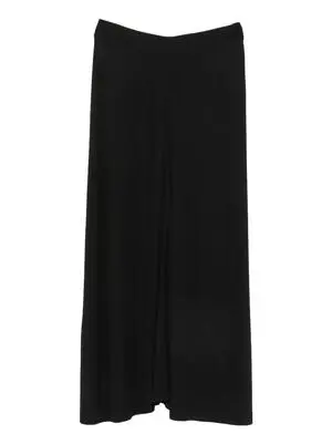TOTEME Jersey Long Skirt - Black