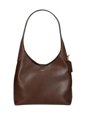 COACH Brooklyn 28 Leather Shoulder Bag - Brown