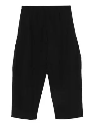 Khaite Roma Wool Trousers - Black