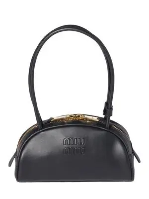 Miu Miu Beau Small Leather Handbag - Black