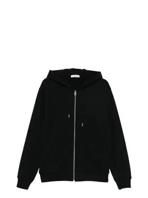 Givenchy Logo Cotton Hoodie - Black