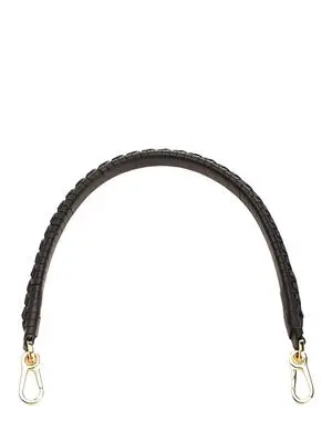 Loewe Spiral Leather Strap - Black