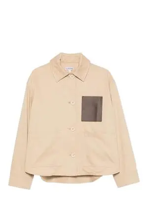 Loewe Cotton Workwear Jacket - Beige