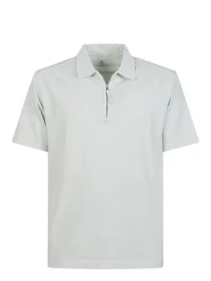 C.P. COMPANY C. P. Company Cotton Polo Shirt - Green