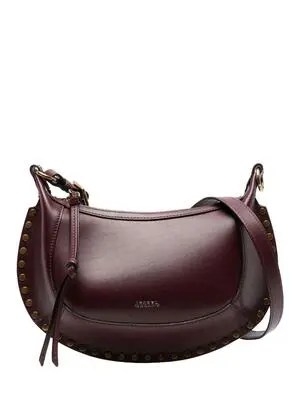 Isabel Marant Étoile Oskan Moon Leather Shoulder Bag - Red