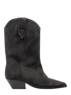 Isabel Marant Étoile Duerto Leather Boots - Black