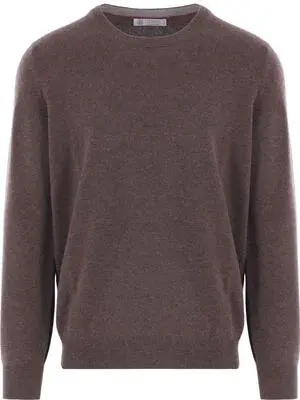 Brunello Cucinelli Cashmere Crewneck Sweater - Brown