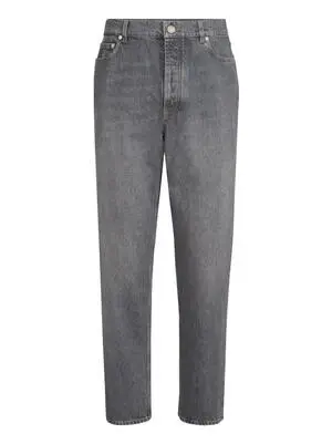 Brunello Cucinelli Denim Cotton Jeans - Grey