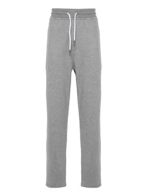 Brunello Cucinelli Cotton Blend Sweatpants - Grey