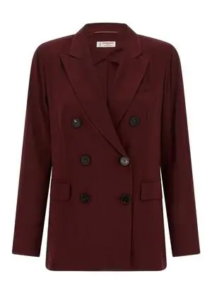 Alberto Biani Double-breasted Jacket - Red