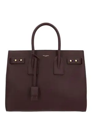 Saint Laurent Sac De Jour Small Leather Handbag - Red