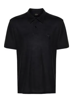 Brioni Wool Polo Shirt - Blue