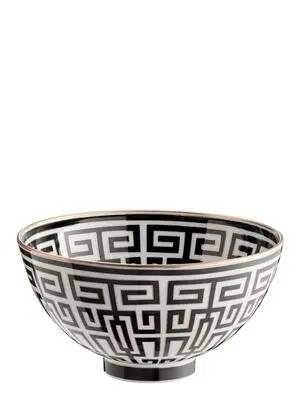 GINORI 1735 Labirinto Gio Ponti Bowl - Black