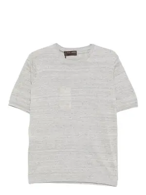 FILIPPO DE LAURENTIIS Short Sleeve T-shirt - Grey