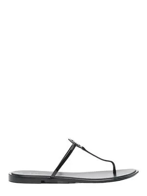 Tory Burch Mini Miller Thong Sandals - Black