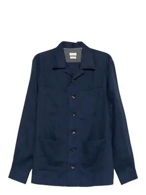 Brunello Cucinelli Linen Shirt - Blue