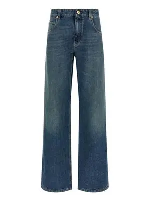 Brunello Cucinelli Denim Cotton Jeans - Blue