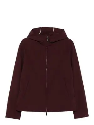 Emporio Armani Nylon Blouson Jacket - Red