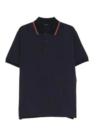 Gucci Cotton Polo Shirt - Blue