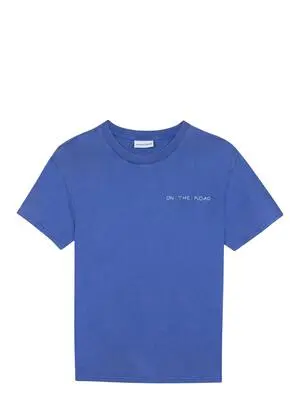 Maison Labiche T-shirt On The Road - Blue