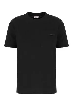 Brunello Cucinelli Cotton T-shirt - Black