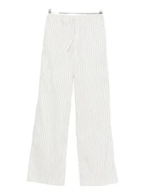 IRO PARIS Iro Lia Cotton Blend Trousers Beige