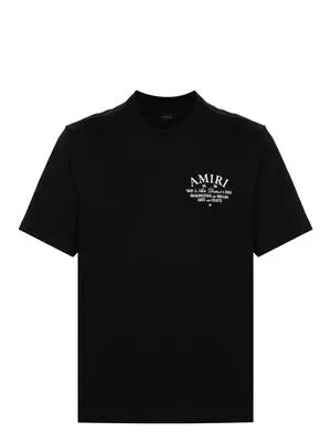 Amiri T-shirt With Logo - Black