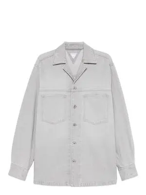 Bottega Veneta Denim Shirt - Grey