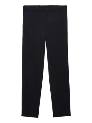 Prada Wool Trousers - Black