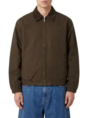 Carhartt Work In Progress Madison Relaxed Fit Cotton Jacket - Camel