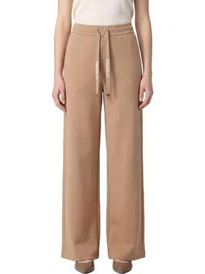 Max Mara High-waisted Jersey Joggers With Drawstring - Camel