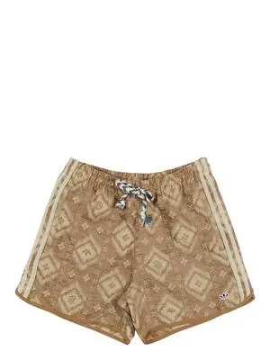 Adidas Aop X Clot Shorts Edc - Tan