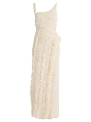 GEORGIA HARDINGE Renaissance Smocked Maxi Dress - Ivory