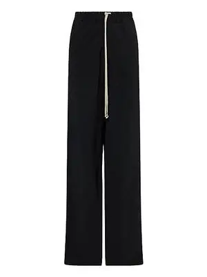 Rick Owens Wide-leg Drawstring Trousers - Black