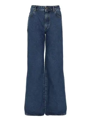 Balmain Straight Leg Jeans - Denim