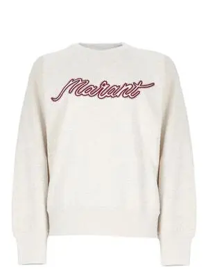 MARANT ETOILE Rise" Sweatshirt - Beige
