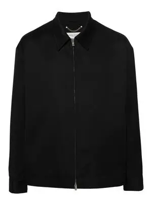 GOLDEN GOOSE Double Gold Star Back Wool Jacket - Nero