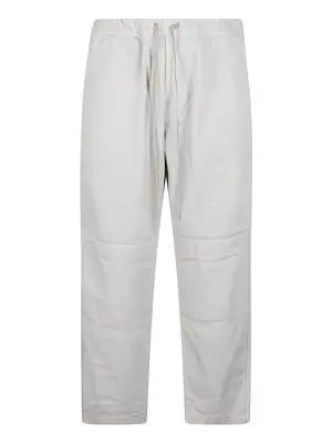 HAIKURE Relaxed Fit Cotton Trousers - Grey