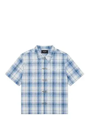 GUAPI Glacier Plaid Shirt - Blue