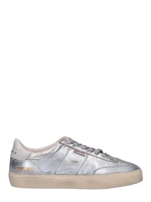GOLDEN GOOSE Soulstar Suede Sneakers - Silver