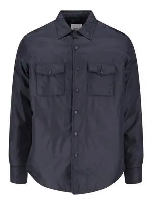 Aspesi Shirt Jacket Nylon - Black