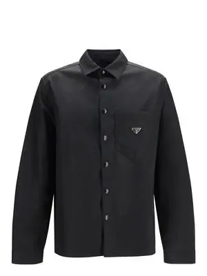 Prada Re-nylon Shirt Ale - Black