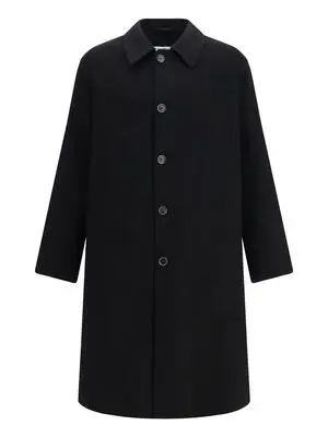 MAISON MARGIELA Double-face Wool Coat - Black