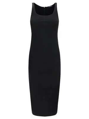 Jacquemus Regata Midi Dress - Black