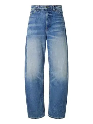 NILI LOTAN Tribeca Wide-leg Jeans - Blue