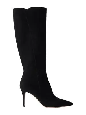 GIANVITO ROSSI Levy 85 Suede Knee-high Boots - Black