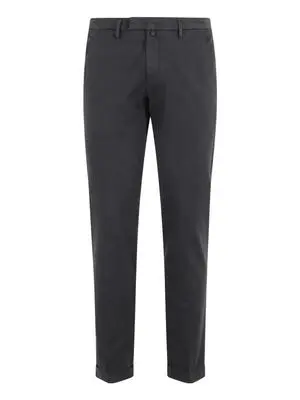 BRIGLIA 1949 Trousers With Belt Loops - Black
