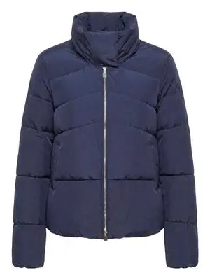 Pinko Quilted Zip-up Jacket - Blu