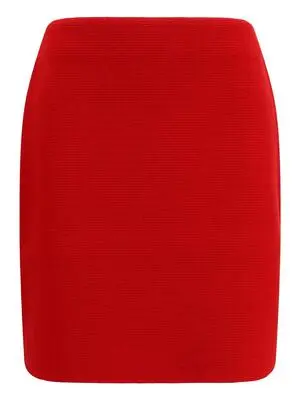 Fabiana Filippi Elasticated Mini Skirt - Red